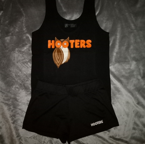 Hooters | Tops | New Rare Hooters Uniform Set Tank Shorts Sm | Poshmark